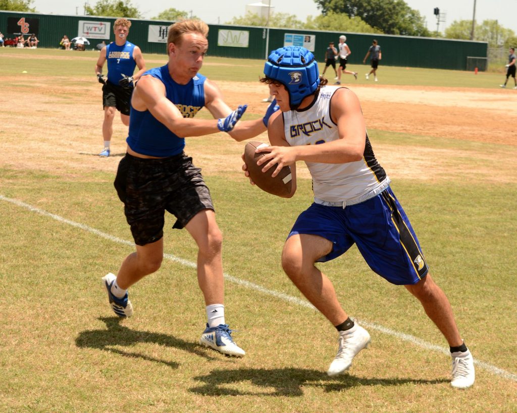 FEATURE: Ground-based Brock Eagles find plenty to be gained in 7-on-7 ...